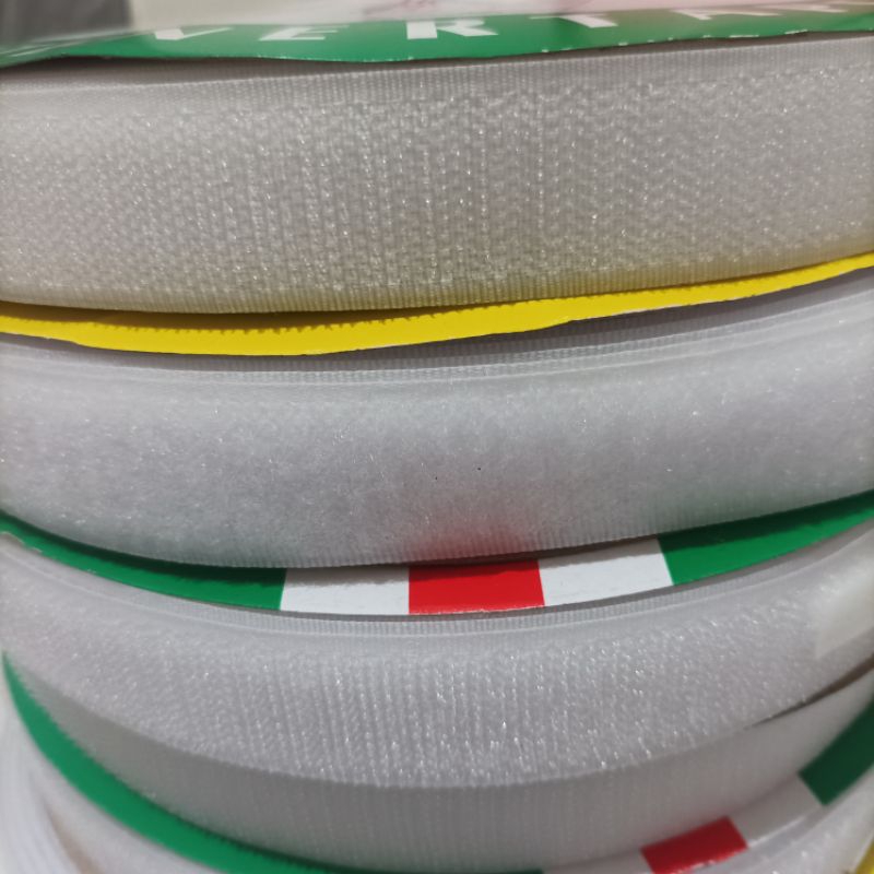 Jual Velcro Perekat Lebar 2.5Cm Satu Set Meteran Warna Hitam Dan Putih ...