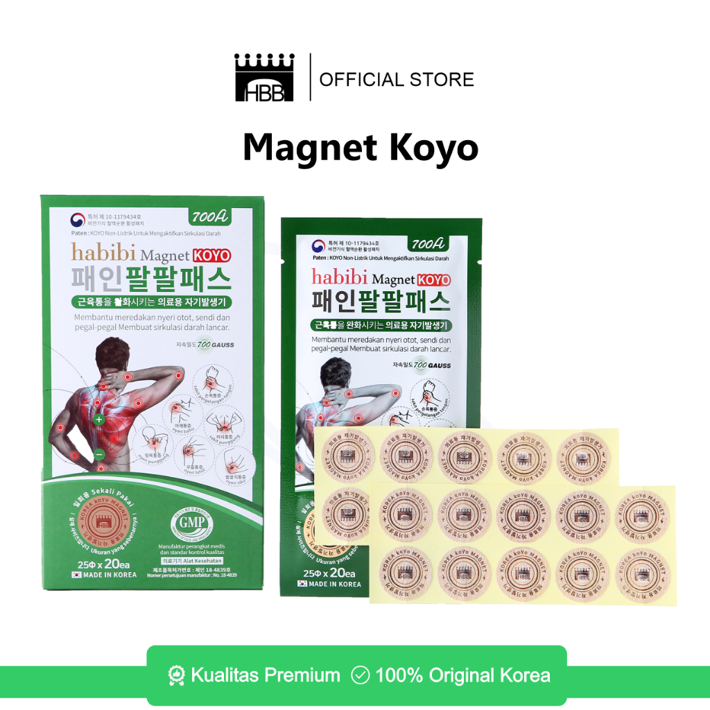 Jual Promo Habibi Magnet Koyo Made In Korea - HBB Shop | Shopee Indonesia