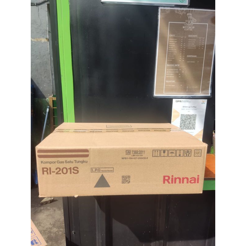 Jual Rinnai RI-201S Kompor Gas 1 Tungku Garansi Resmi | Shopee Indonesia
