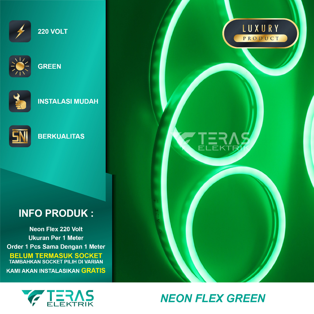 Jual Lampu Led neon flex 220v flexible waterproof Warmwhite | Shopee ...