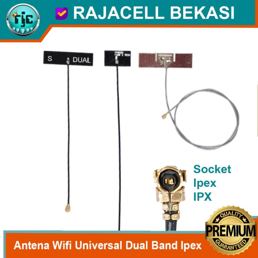 Jual Antena Wifi Dual Band Universal 2 4g 5g Esp32 Esp8266 Socket Ipex