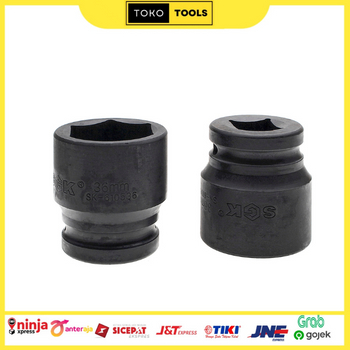 Jual Mata Socket Hitam 3/4" /Mata Kunci Shock 24mm | Shopee Indonesia