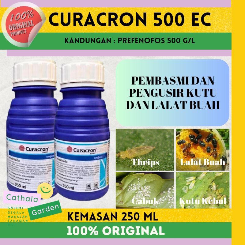 Jual CURACRON 500 EC KEMASAN 250 ML | PEMBASMI HAMA ULAT, KUTU, CABUK ...