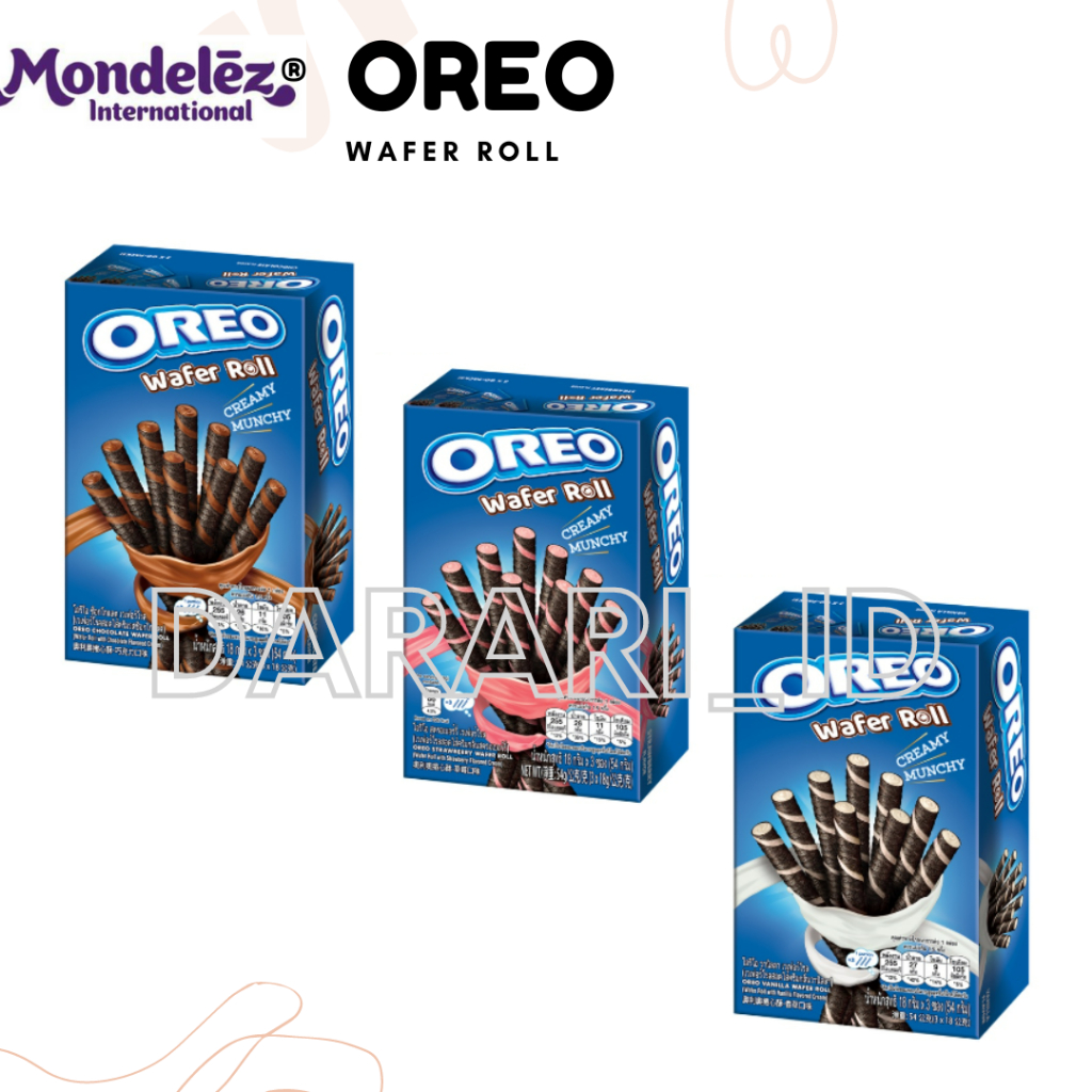 Jual OREO WAFER ROLL SNACK THAI BANGKOK | Shopee Indonesia