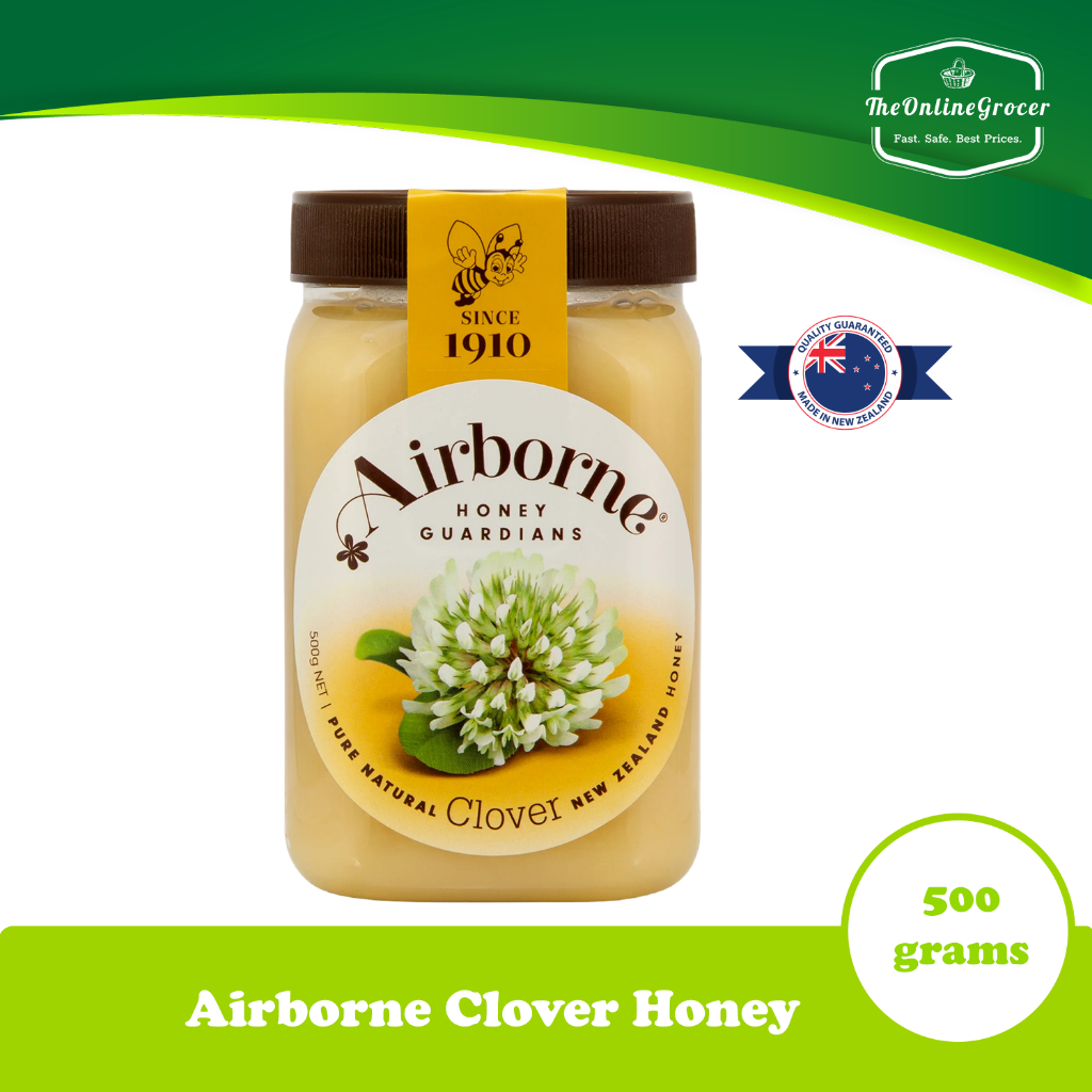 Jual Airborne Clover Creamed Honey/Madu Bunga Clover 500g | Shopee ...