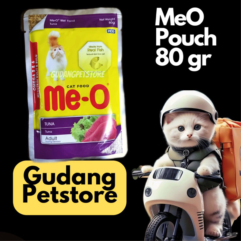 Jual MEO SOBEK / meo pouch 80Gr Kitten & Adult | Shopee Indonesia