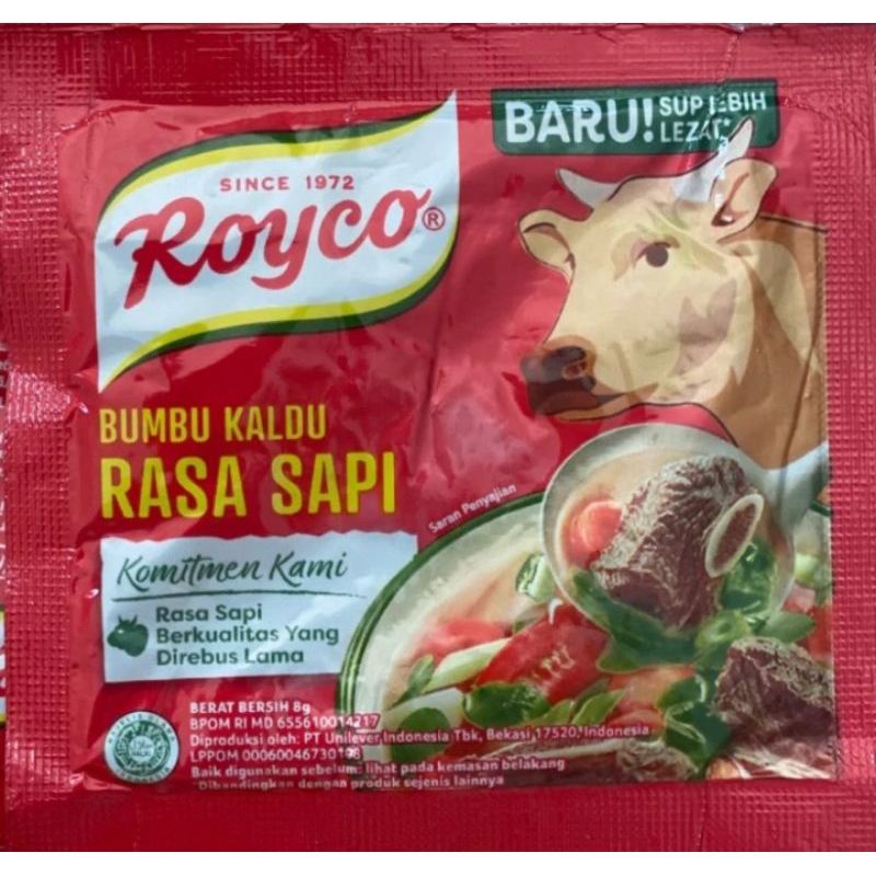 Jual royco renceng isi 12 sachet rasa ayam sapi penyedap rasa | Shopee ...