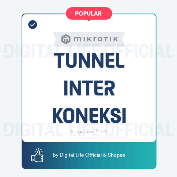 Jual Tunnel Interkoneksi (Penghubung Antar-Router Mikrotik) | Shopee ...