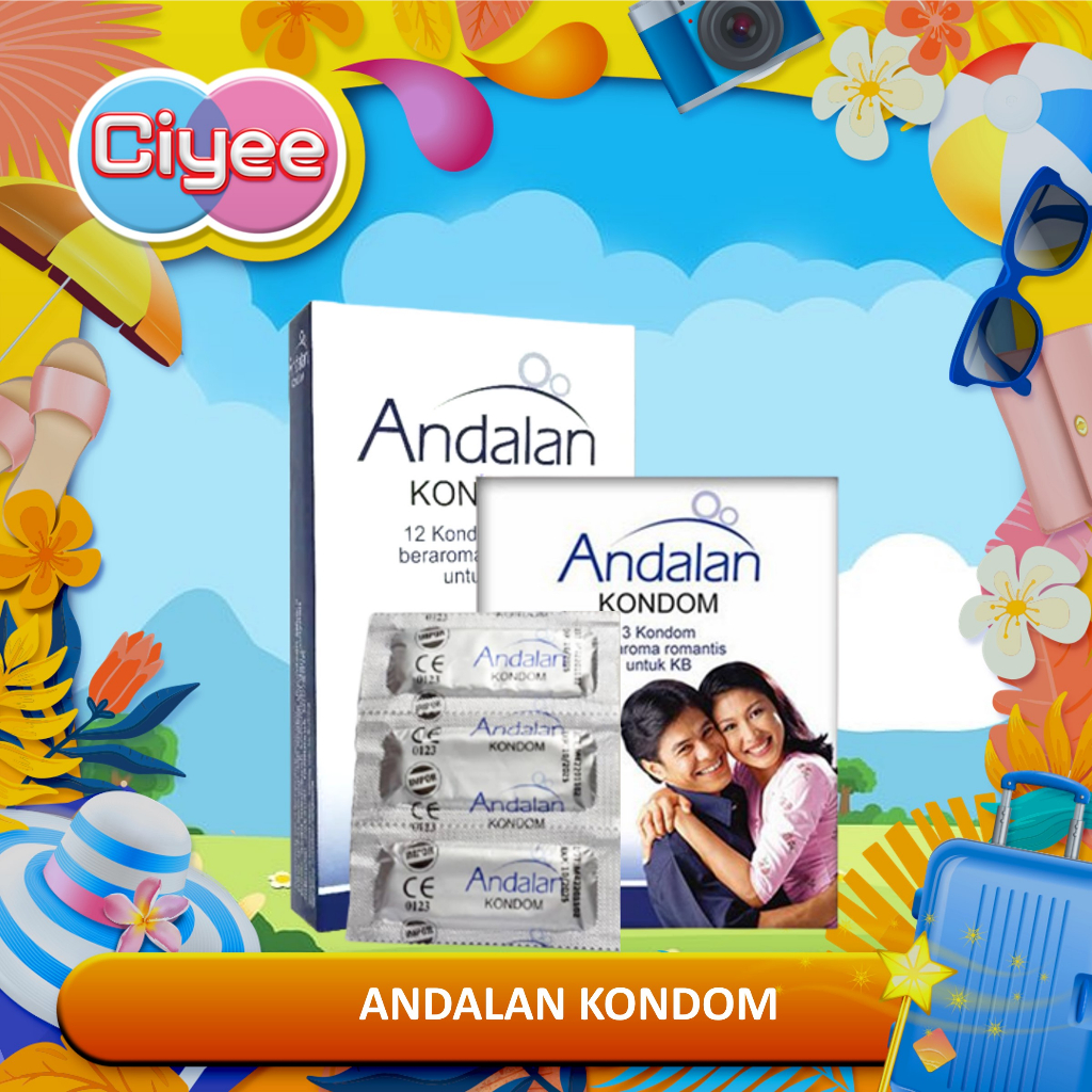 Jual Kondom Andalan Isi 3S & 12 Pcs | Kondom Anti Bocor Standar ...