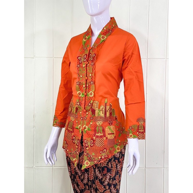 Jual BAJU KEBAYA PESTA ENCIM BORDIL TERMURAH/KEBAYA ENCIM WISUDA KATUN ...