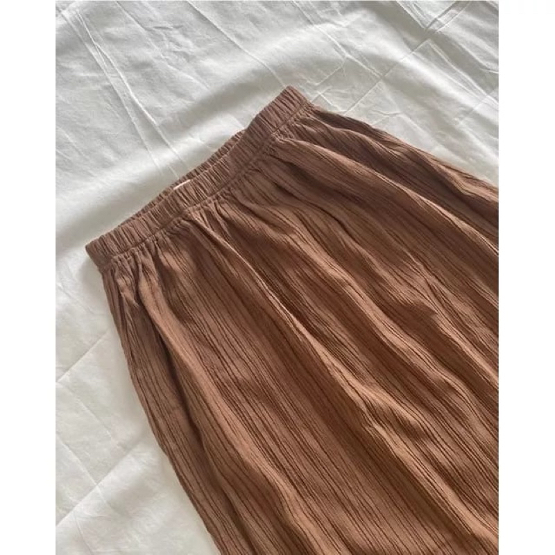 Jual Arsyy.id • Rok Cringkle Polos - Bawahan Lady Crush - Rok Kerja ...