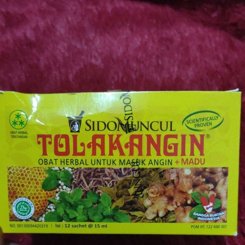 Jual Tolak Angin obat herbal untuk masuk angin isi 12 Sachet | Shopee ...