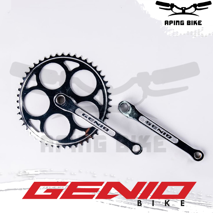 Jual Crank Genio GR 092 Single Speed 48T Gir Sepeda Mini Onthel Fixie ...