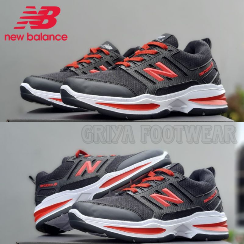 Jual SEPATU OLAHRAGA RUNNING JOGGING NB WARNA HITAM UNISEX PRIA WANITA ...