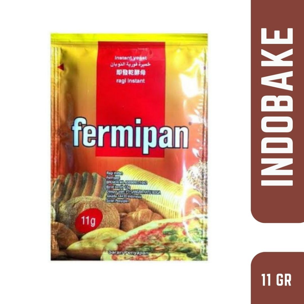 Jual Fermipan Sachet Ragi Instant 11gr (Per Sachet) | Shopee Indonesia