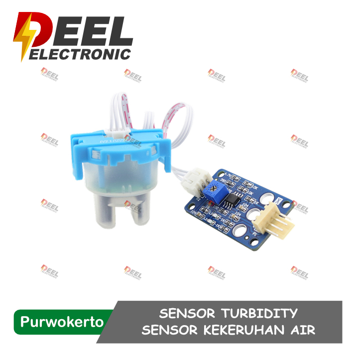 Jual SENSOR TURBIDITY SENSOR KEKERUHAN AIR PCB BLUE DETEKSI KEJERNIHAN ...