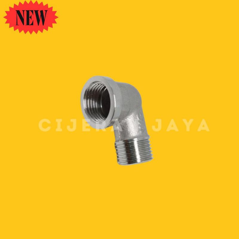 Jual SAMBUNGAN PIPA NEPEL SOK DRAT KNEE TEE STAINLESS 304 / FITTING PIPA | Shopee Indonesia
