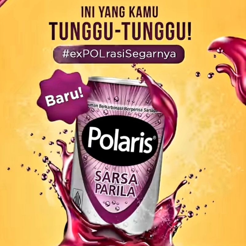 Jual #exPOLrasiSegarnya POLARIS SARSAPARILA 330 ml Polaris Sarsa Parila ...
