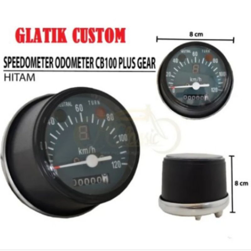 Jual KILOMETER ASSY CB 100 CUSTOME / SPEEDOMETER CB 100 CLASSIC | Shopee Indonesia