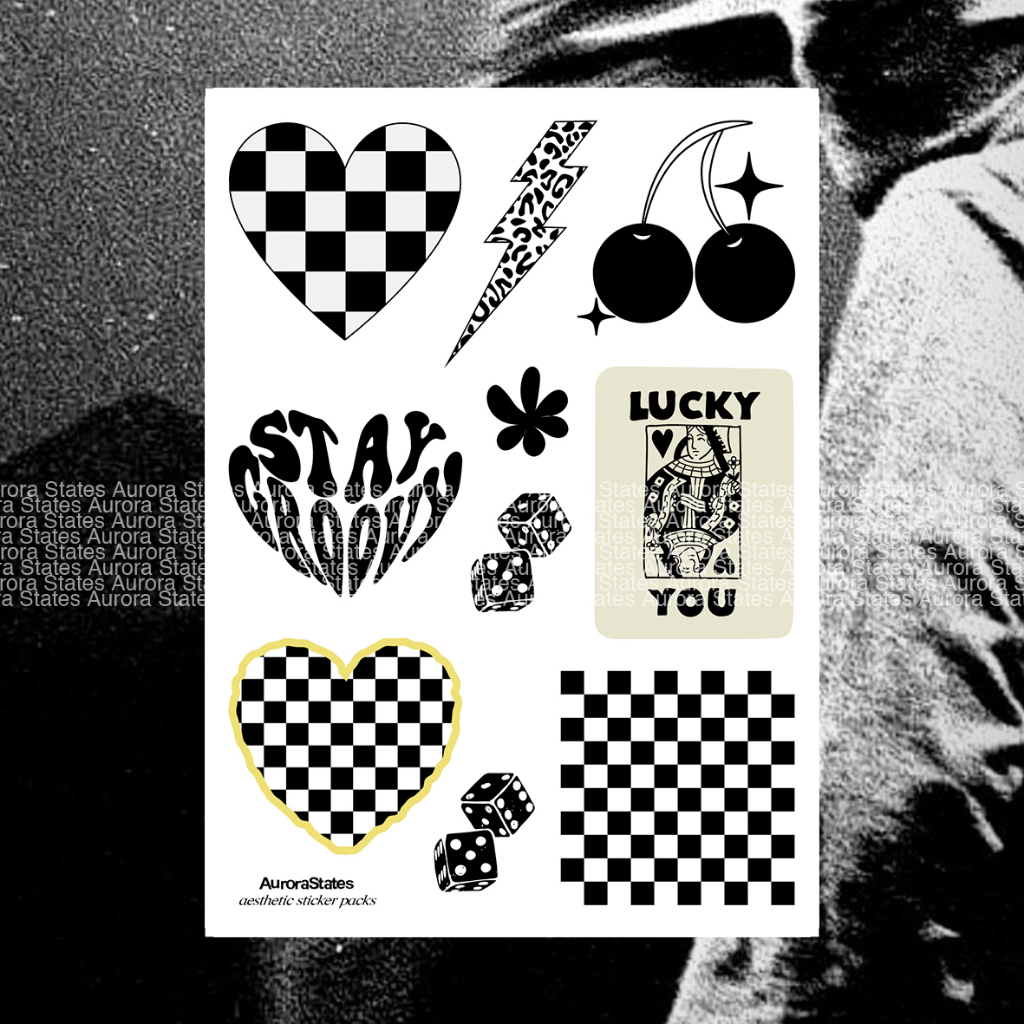 Jual COLLAGE STICKER PACKS | STICKER AESTHETIC RANSOM | STICKER HELM ...