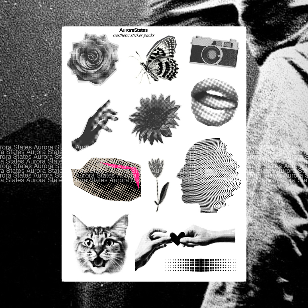 Jual COLLAGE STICKER PACKS | STICKER AESTHETIC RANSOM | STICKER HELM ...