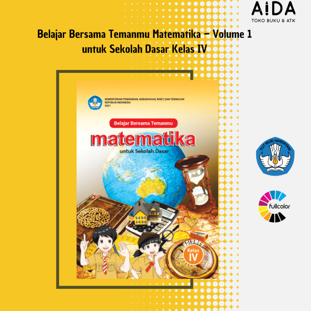 Jual Buku pendidikan Kurikulum Merdeka SD Matematika Kelas 4 Volume 1 - Belajar Bersama Temanmu ...