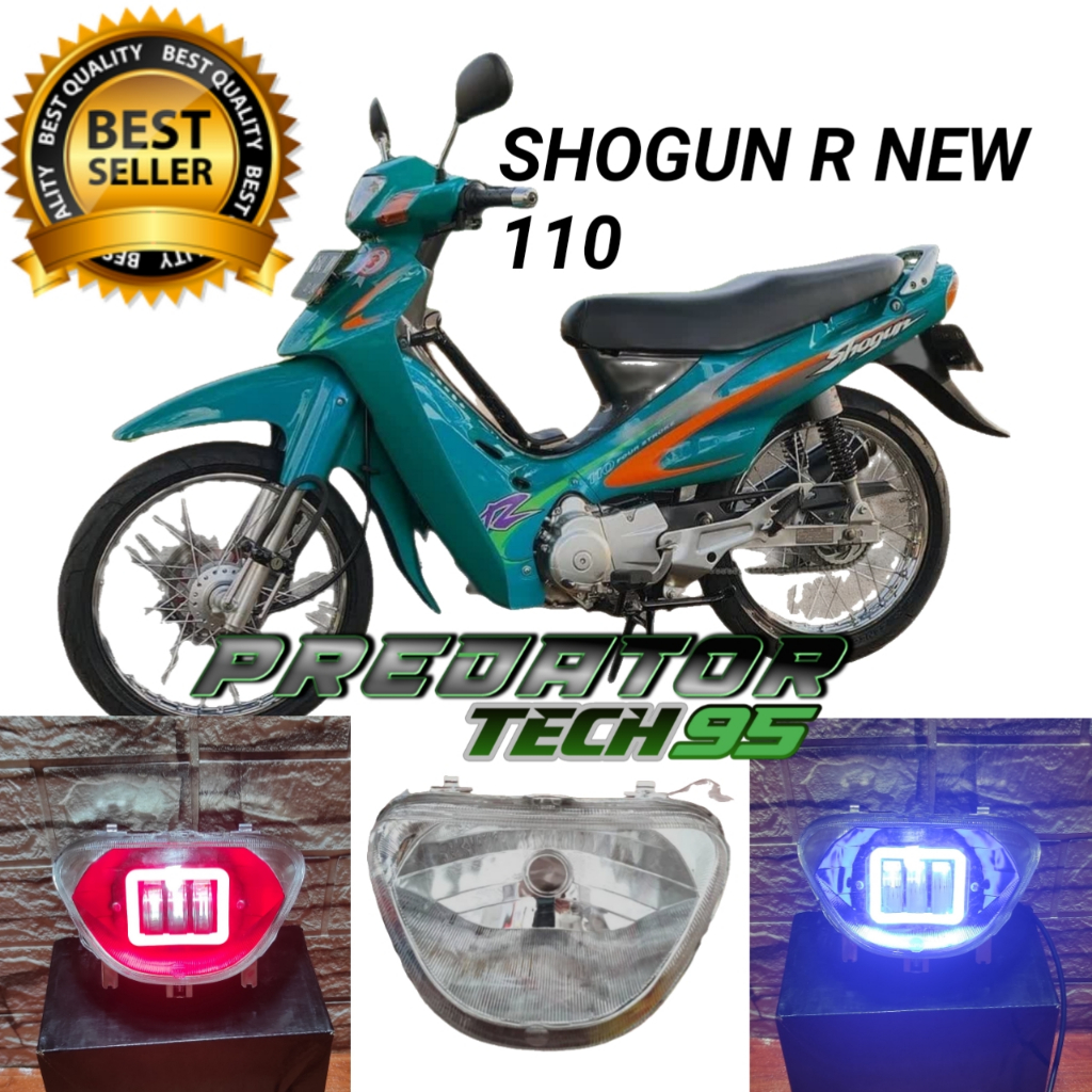 Jual LAMPU DEPAN DAYMAKER DAYMEKER SUZUKI SHOGUN R NEW 110 SUPER TERANG ...