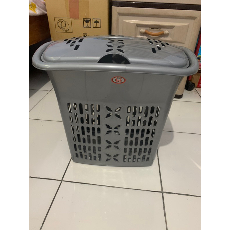 Jual Keranjang Laundry - Laundry Box Tutup - Keranjang Laundry Tempat ...