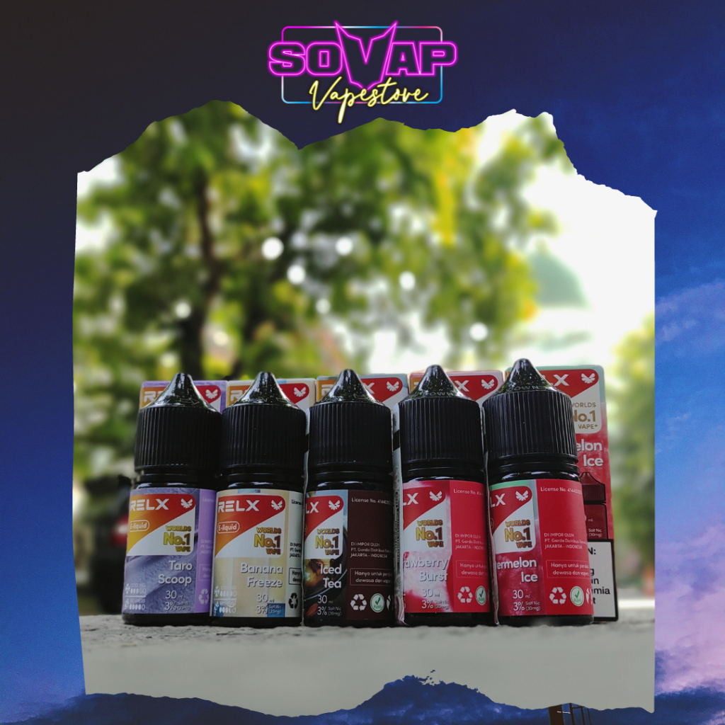 Jual RELX Liquid Salt Nic 30mg 30ml | Shopee Indonesia