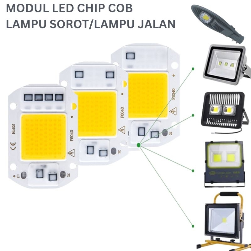 Jual Led Chip Pengganti Mata Led Lampu Jalan Pju Mata Led Lampu Sorot ...