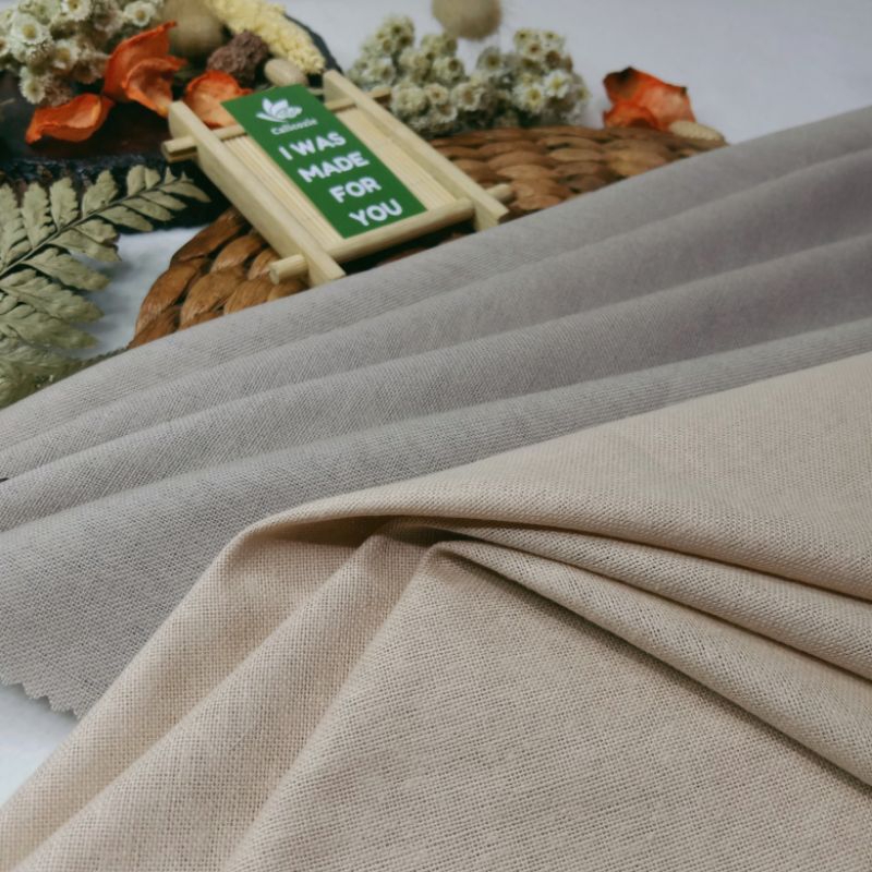 Jual Calicozie Kain Linen Rami Media Sulam Ukuran 24x24cm Embroidery ...