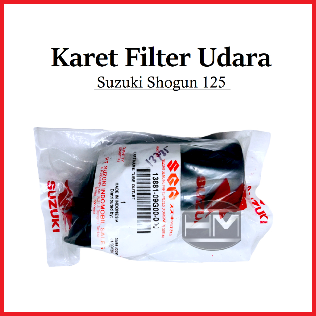 Jual SUZUKI Karet Filter Udara/Saringan Udara SHOGUN 125 | Shopee Indonesia