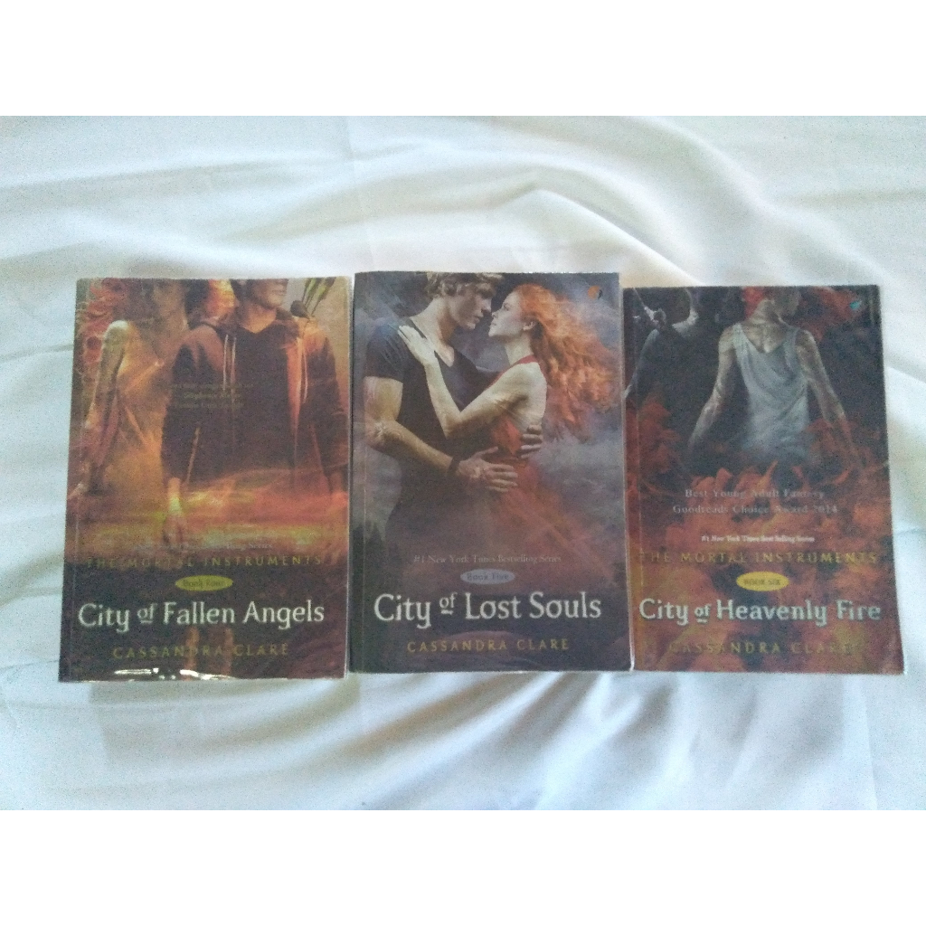 Jual The Mortal Instrument (City of Fallen Angel, City of Lost Soul ...