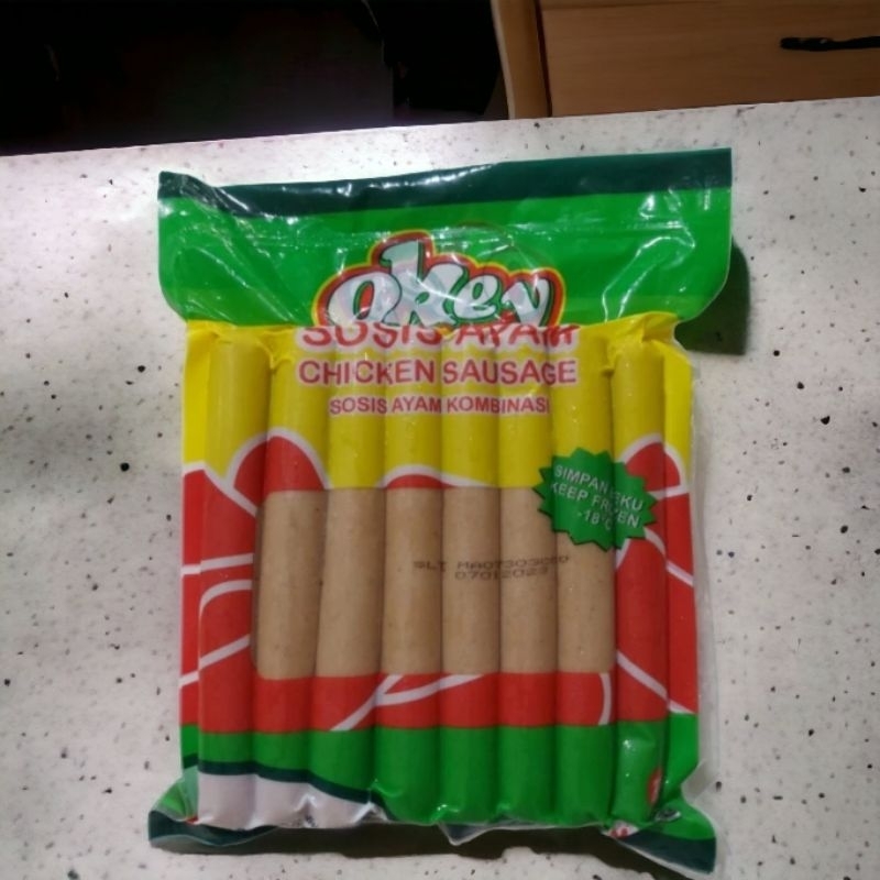 Jual RN_Frozen-Sosis Daging Ayam/ Sosis Sausage/ Sosis Long Berat 500 ...