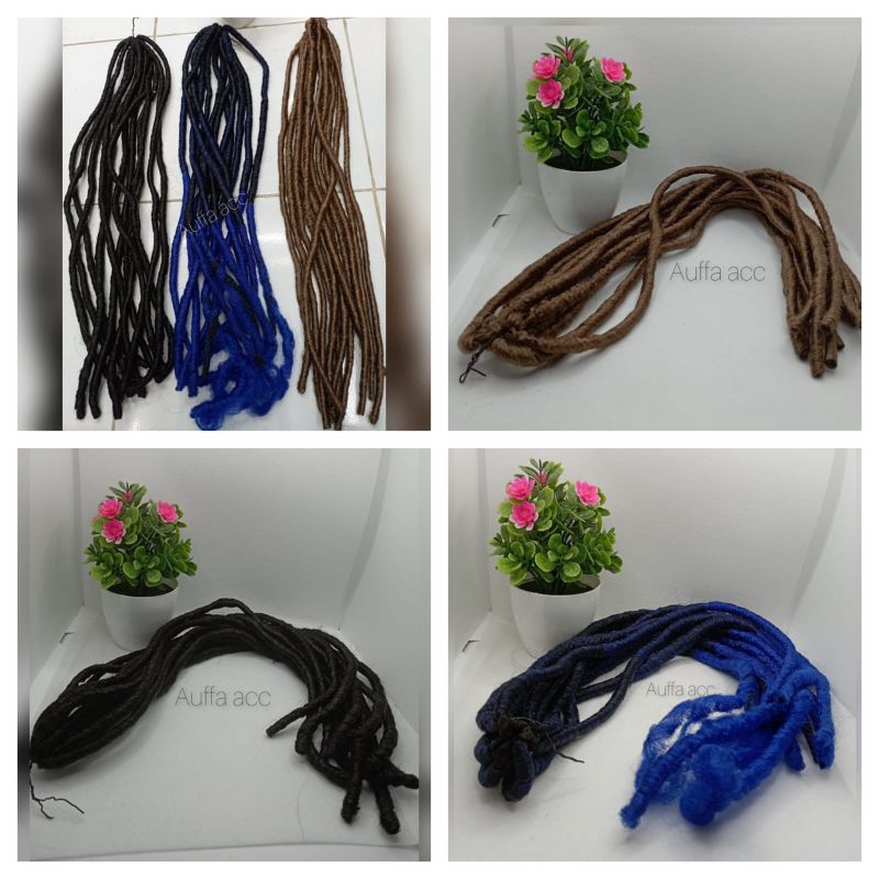 Jual Rambut Gimbal/Rambut Sambung Gimbal/Rambut Gimbal Tambahan ...