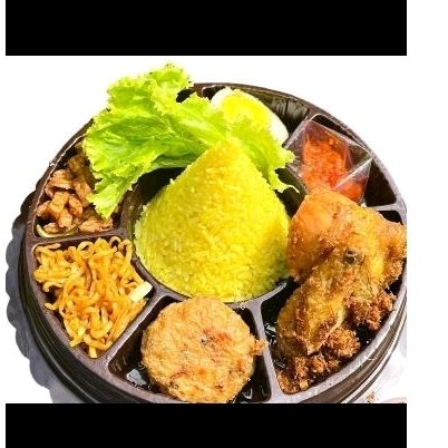 Jual Tumpeng Mini Ayam Goreng Serundeng Halal Termurah | Shopee Indonesia