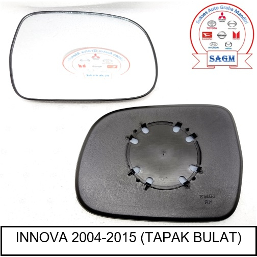 Jual KACA SPION INNOVA (KACA + BRACKET HITAM TAPAK BULAT) | Shopee ...