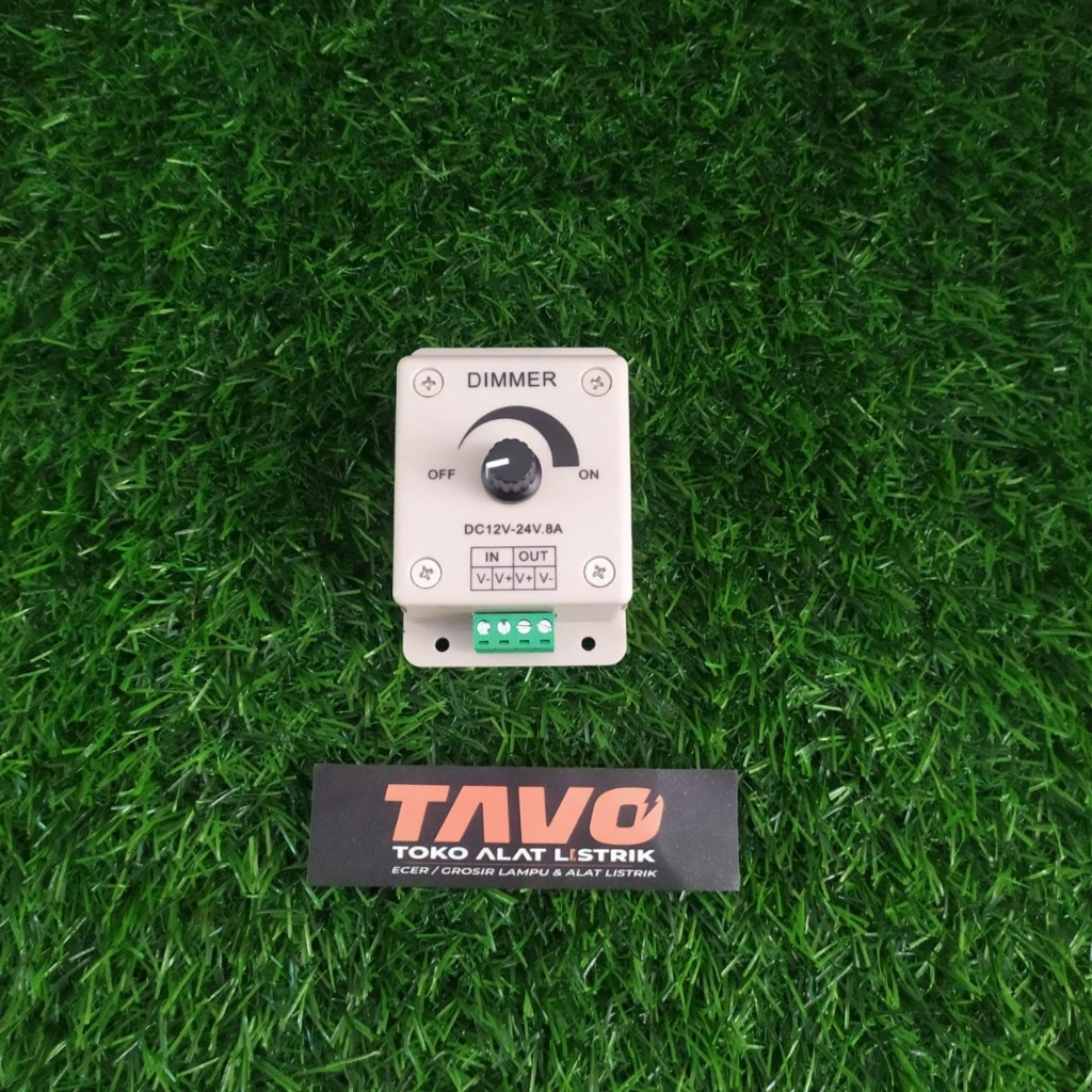 Jual Dimmer Lampu Led Strip DC 12V - 24V 8A Peredup | Shopee Indonesia