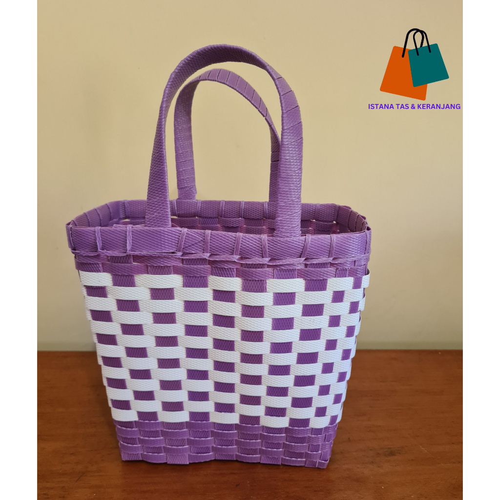 Jual Tas Anting Tas Keranjang Belanja Tas Hajatan Tas Anyaman Plastik ...