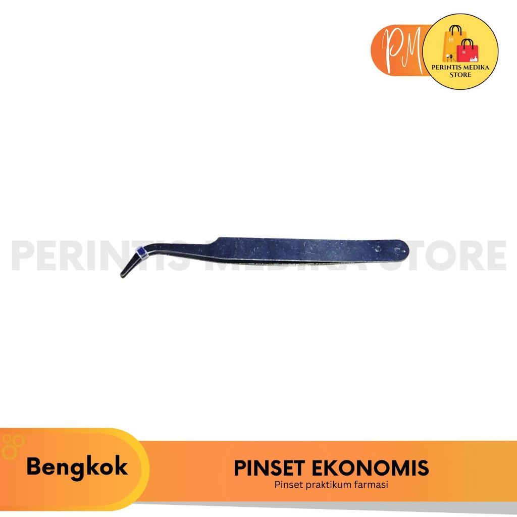 Jual Pinset Bengkok Ekonomis Praktek Farmasi l Pincet Bengkok | Shopee ...