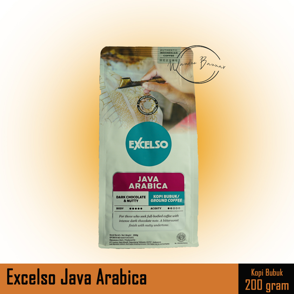 Jual Kopi Bubuk Excelso Java Arabica 200g | Shopee Indonesia