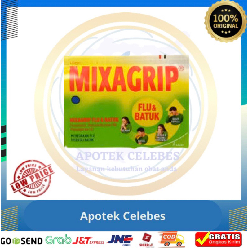 Jual Mixagrip flu batuk strip | Shopee Indonesia