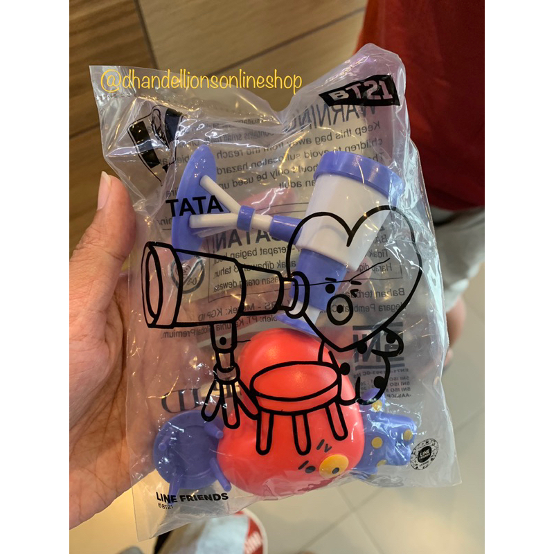 Jual KFC X BT21 MINI FIGURE TATA (MAINAN BTS) | Shopee Indonesia
