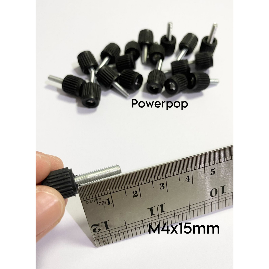 Jual Baut Knop Star M3 M4 Kenop Kuping m3x10 m4x15 Baut Pegangan Mini ...