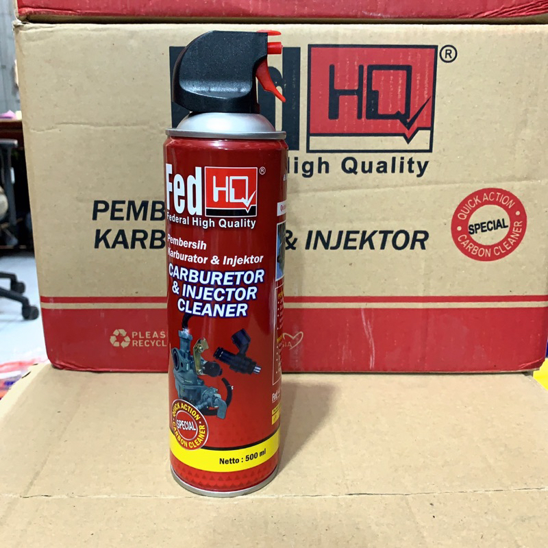 Jual Karbu Cleaner Pembersih Karburator & Injektor 500ml FED HQ Federal ...