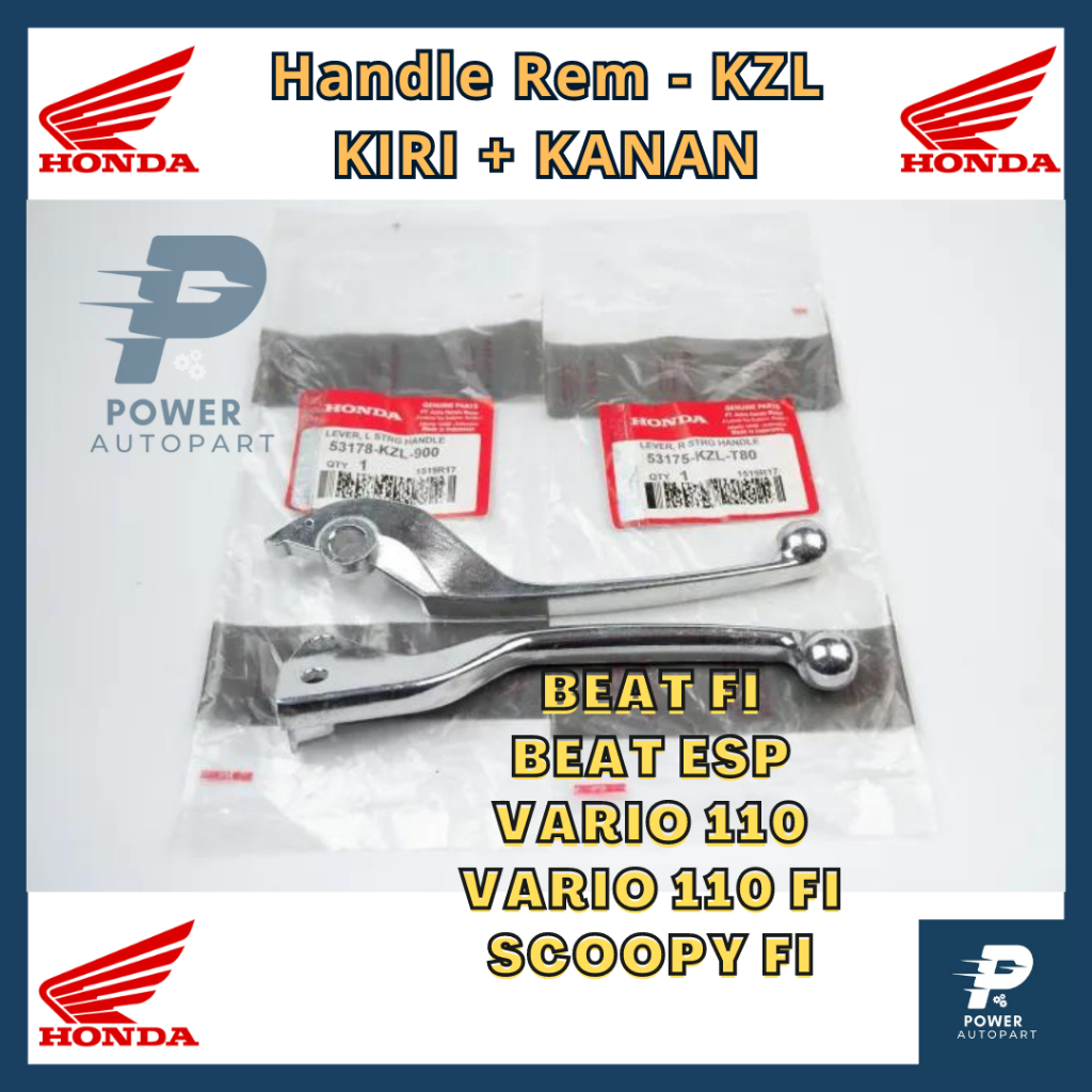Jual HANDLE HANDEL REM KIRI KANAN HONDA BEAT Fi VARIO 110 Fi - Handel ...