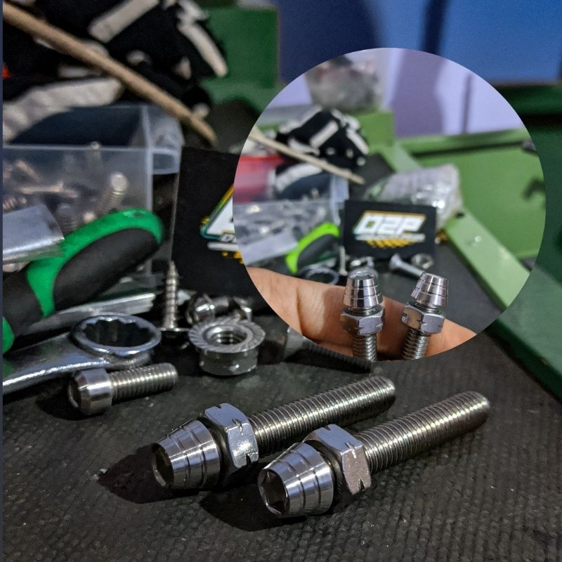 Jual baut stelan rantai rxking,rxs,rxk,yt stainless custom handmade ...