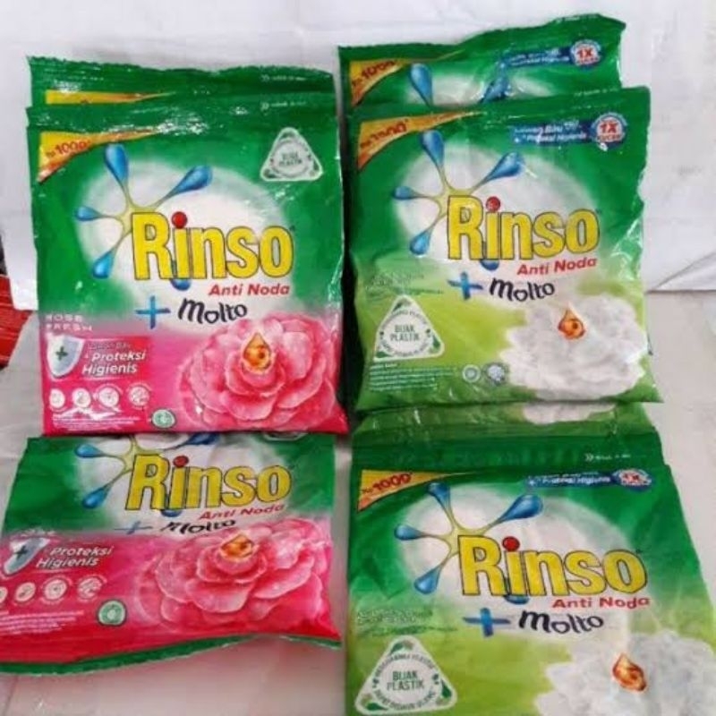 Jual Rinso Bubuk 1 Renceng (isi 6 sachet) | Shopee Indonesia