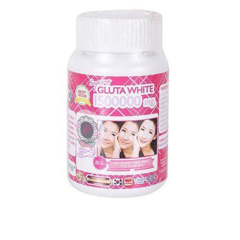 Jual gluta white suplement pemutih yg setara dgn inject | Shopee Indonesia