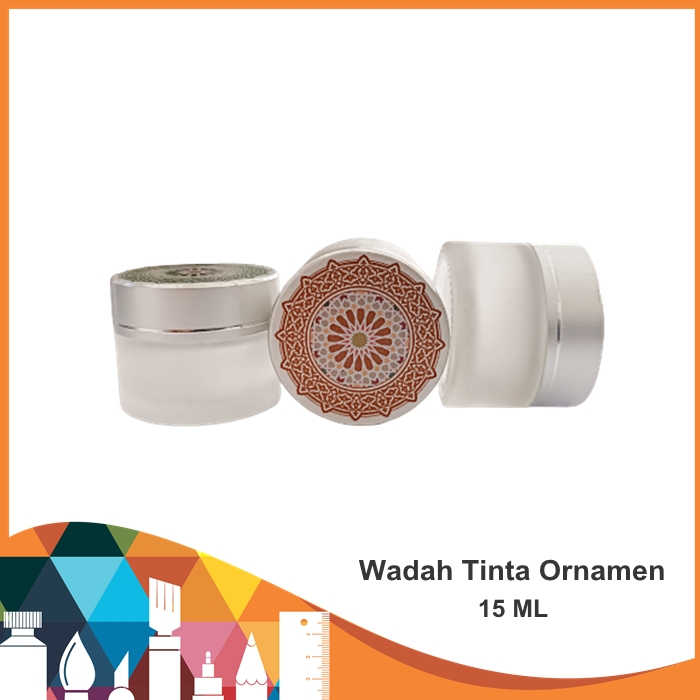 Jual Wadah Tinta Ornamen 15ml / Wadah Tinta / Ornamen / Tempat Tinta ...